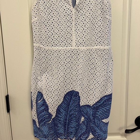 Vineyard Vines | Dresses | Vineyard Vines Sz 2 Eyelet Sleeveless Dress ...